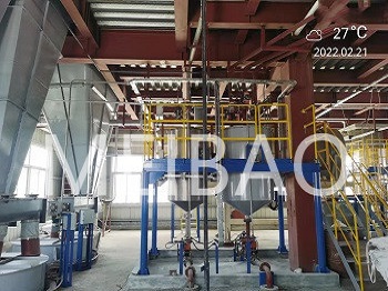 Spray tower detergent powder plant with annual output of 100,000 tons ...
