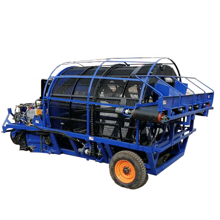 Stone Cleaning Machine 4km/h 90% Clearance 3000㎡/h